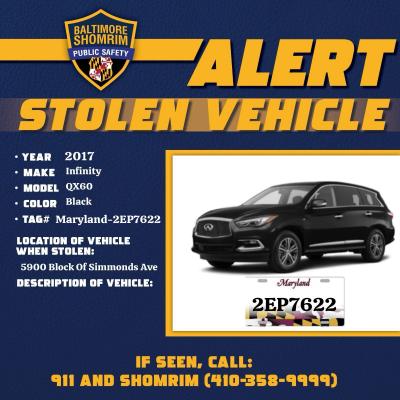 Baltimore Jewish Life | Shomrim Public Safety Alert